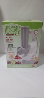 Magic Bullet Dessert Bullet White/Gray NEW Open Box | eBay