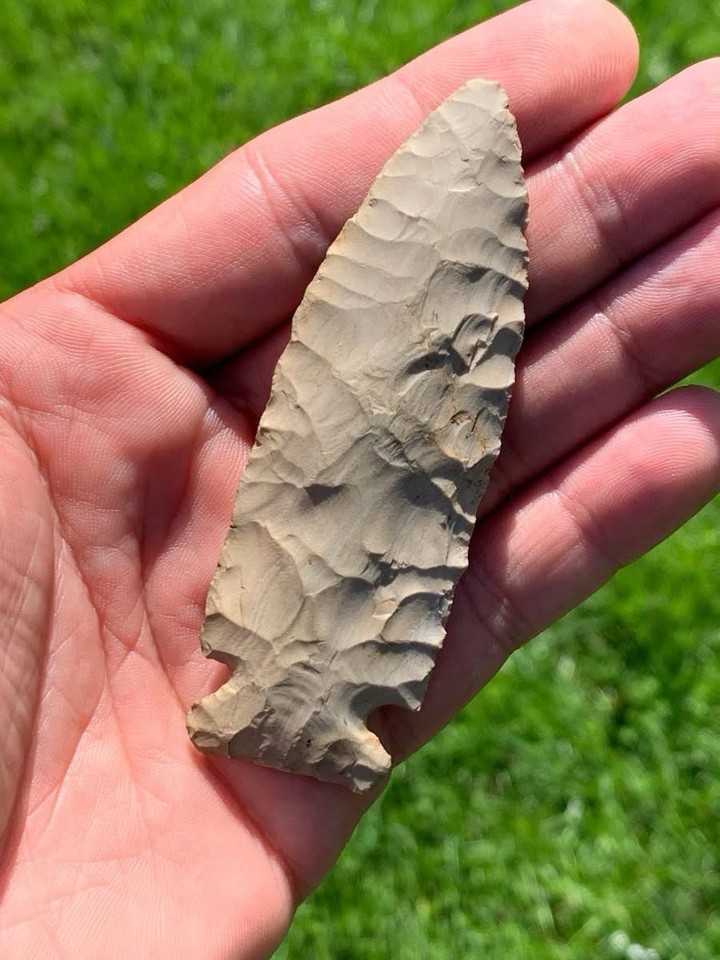 Stilwell Or Side Notch Authentic Ancient Arrowhead From Barren Co ...