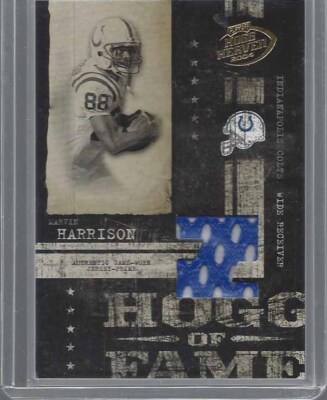 MARVIN HARRISON 2004 PLAYOFF HOGG HEAVEN HOGG OF FAME PATCH #D 23/25 | eBay