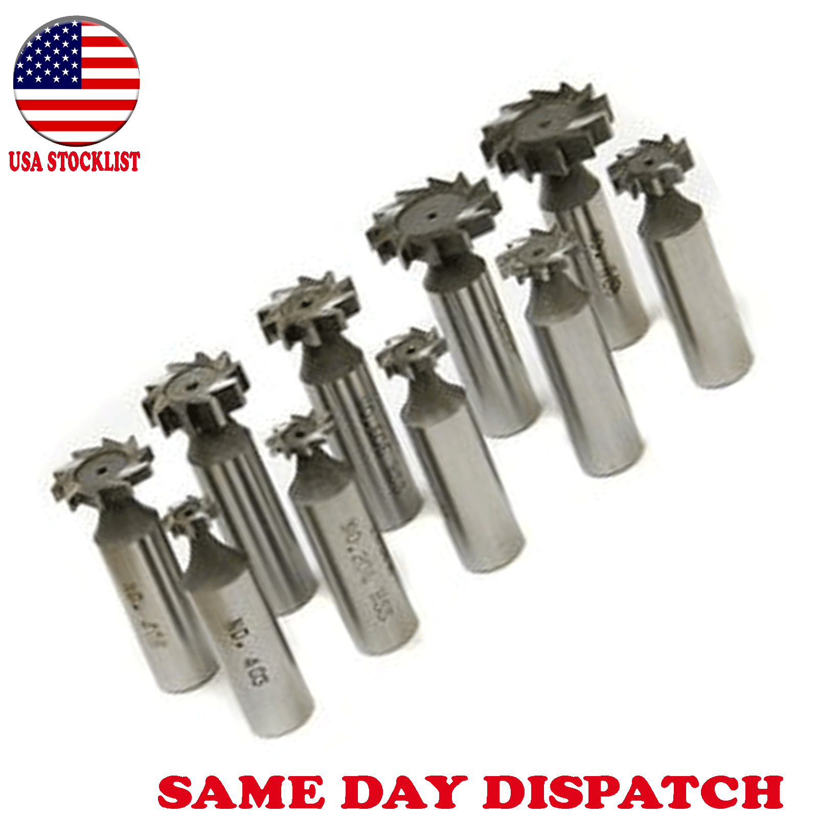 HSS Woodruff Key Cutters Set Made Of M2 Grade HSS 10 Pieces | eBay