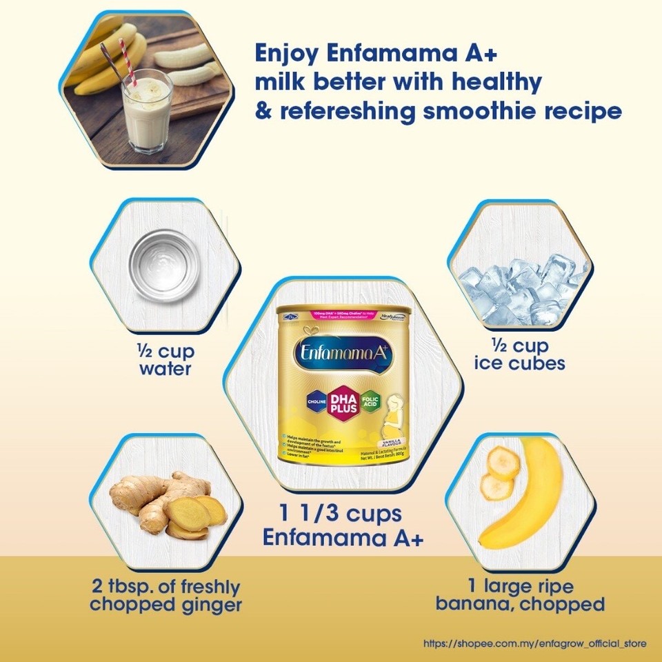 Enfamama A+ Vanilla Flavor 800g Maternal & Lactating Formula Milk Free ...