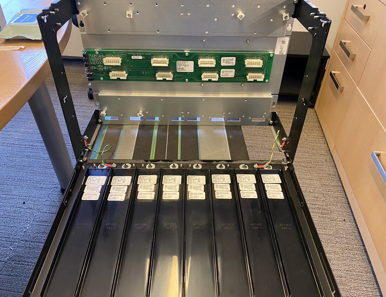 Simplex 4100-2300 Expansion Bay Sub-Assembly w/566-084 PDI Board | eBay