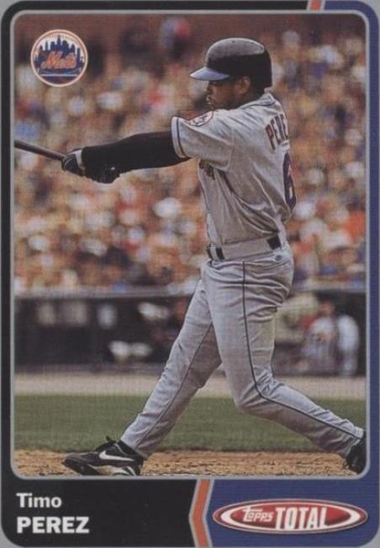 2003 Topps Total - Silver #658 Timo Perez for sale online | eBay