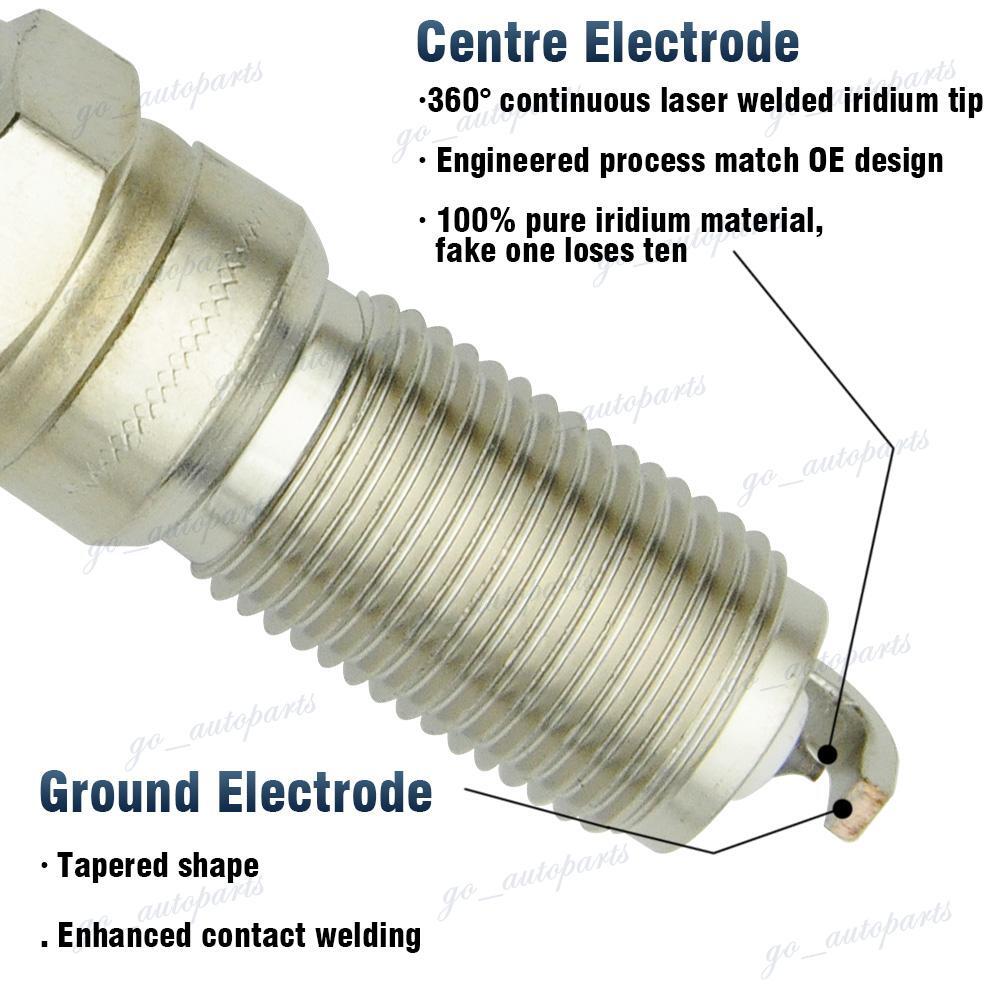 6Pcs Spark Plugs 41-109 Iridium 12622561 For Buick Cadillac Chevrolet ...