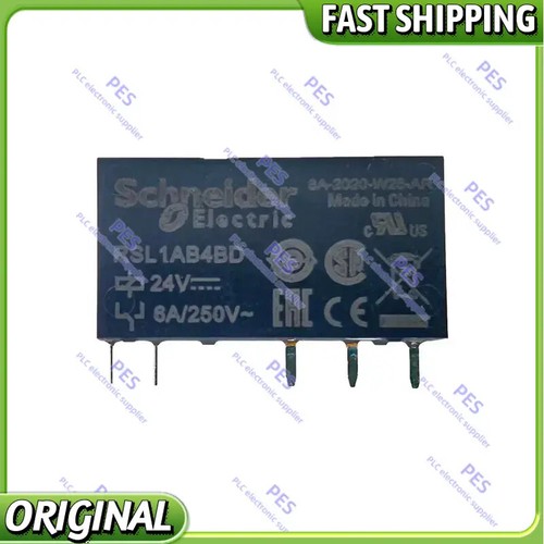 RSL1AB4BD 1PCS New Schneider RSL1AB4BD Wafer relay 1C/O 24V DC FAST ...