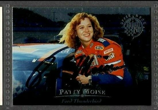 1996 Upper Deck #RC50 Patty Moise Ford Thunderbird Racing Signed ...