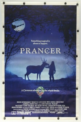Prancer 1989 Single Sided Original Movie Poster 27" x 41" | eBay