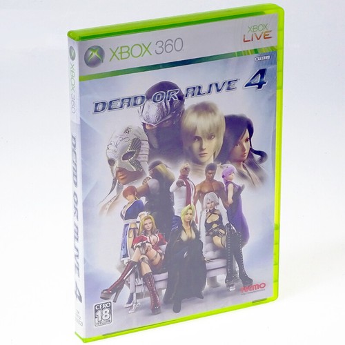 DEAD OR ALIVE 4 XBOX 360 Japan Import DOA4 NTSC-J Complete Japanese ...