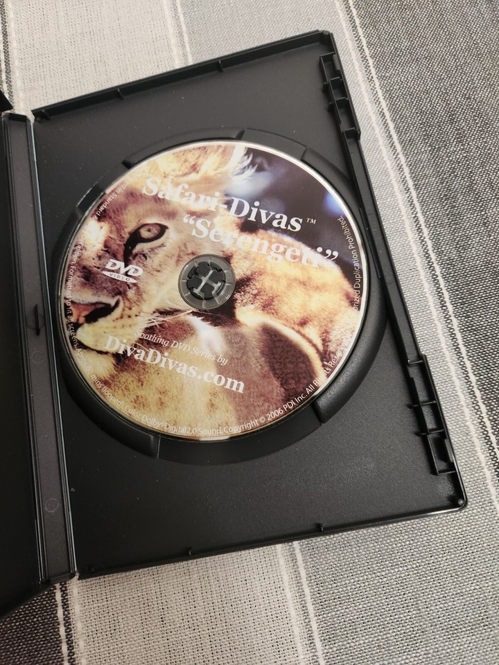 Safari-Divas Serengeti DVD Untamed Images Of Wild Animals & Resonating ...
