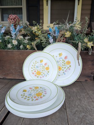 Vintage Corelle "Spring Meadow" Miscellaneous Plate Set | eBay