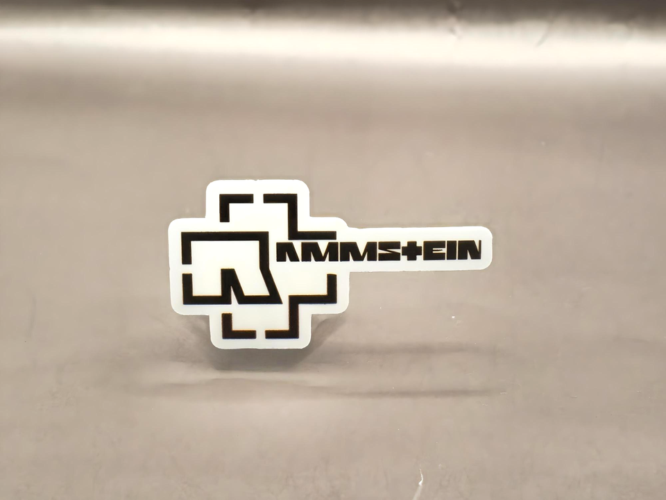 Rammstein Inspired Stickers Du hast Alt Heavy Metal Till Lindemann ...