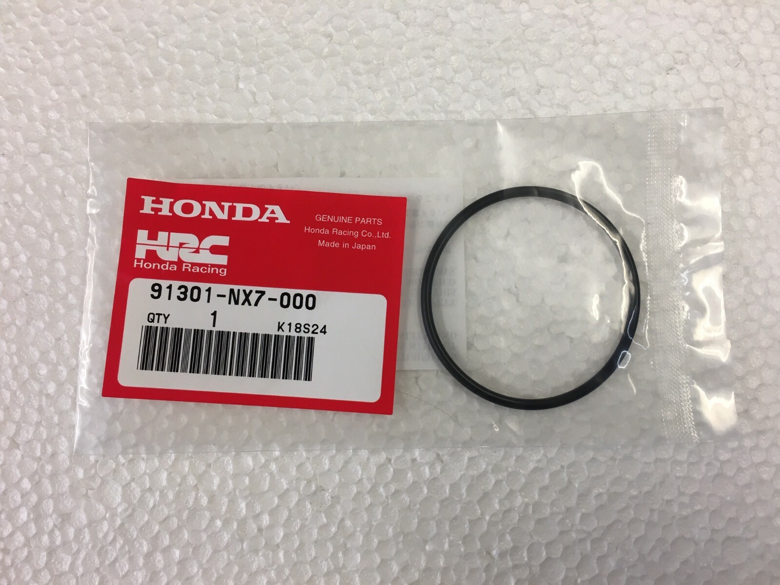 Honda NSF250R Moto3 Throttle Body Insulator O-RING, 47X2.5 : 91301-NX7 ...