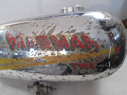 1947-1948 Vintage Marman Twin motorcycle bicycle fuel tanks, RARE!!! | eBay