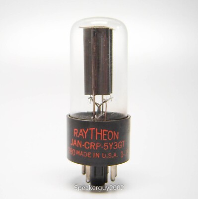 Raytheon Vacuum Tube / JAN CRP 5Y3GT / KT1 | eBay