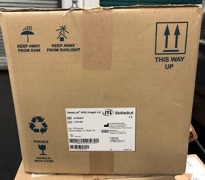 ITL BioMedical A100421 SampLok With Hinged Lid - Case QTY 700 | eBay
