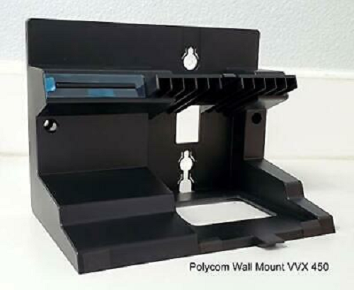 Polycom 2200-48843-001 Wall Mount Bracket ONLY for VVX 450 Phones ...