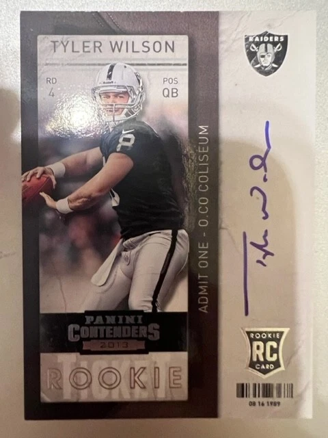 Tyler Wilson Raiders