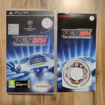 PES Pro Evolution Soccer 2014 - PSP (Rare PAL exclusive) English ...