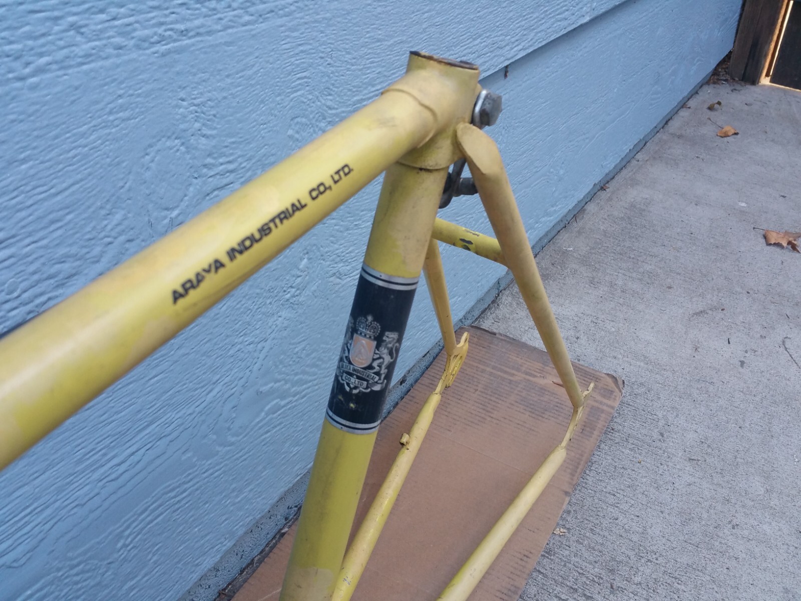 Vintage Araya Road Bike Frame Lugged Steel made in Japan | eBay
