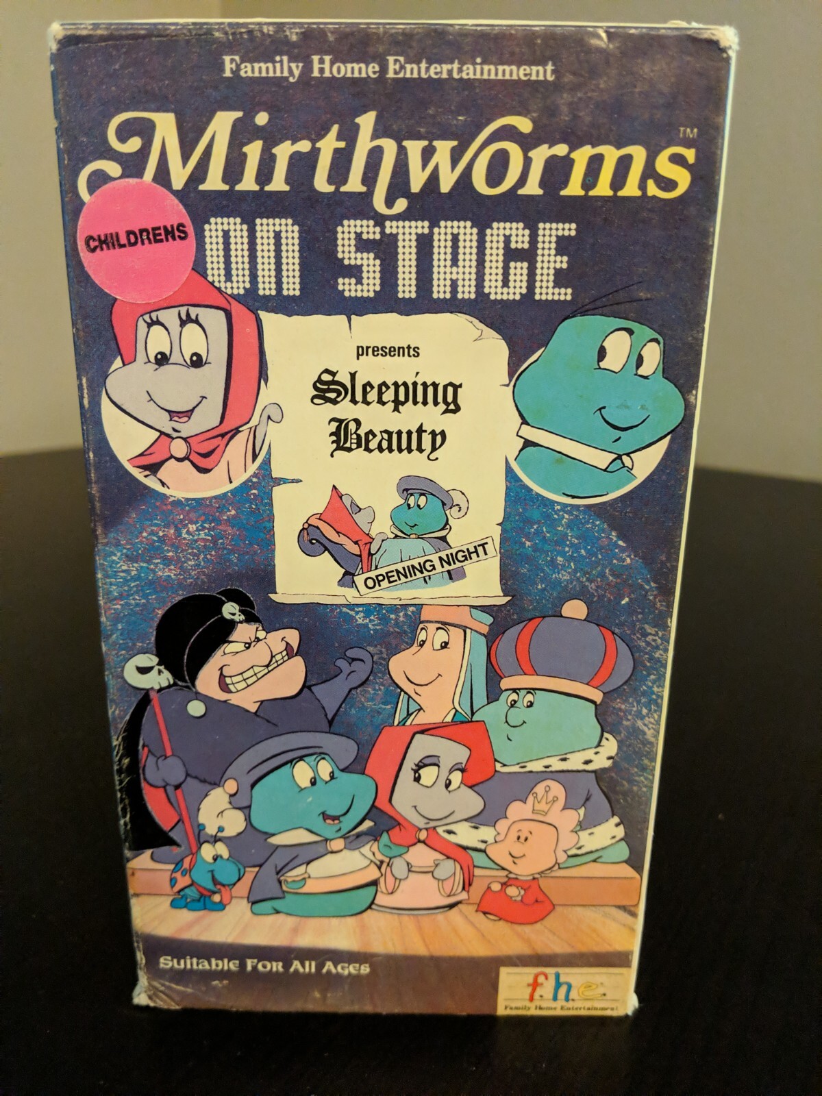 Mirthworms On Stage Presents Sleeping Beauty VHS Family Home ...