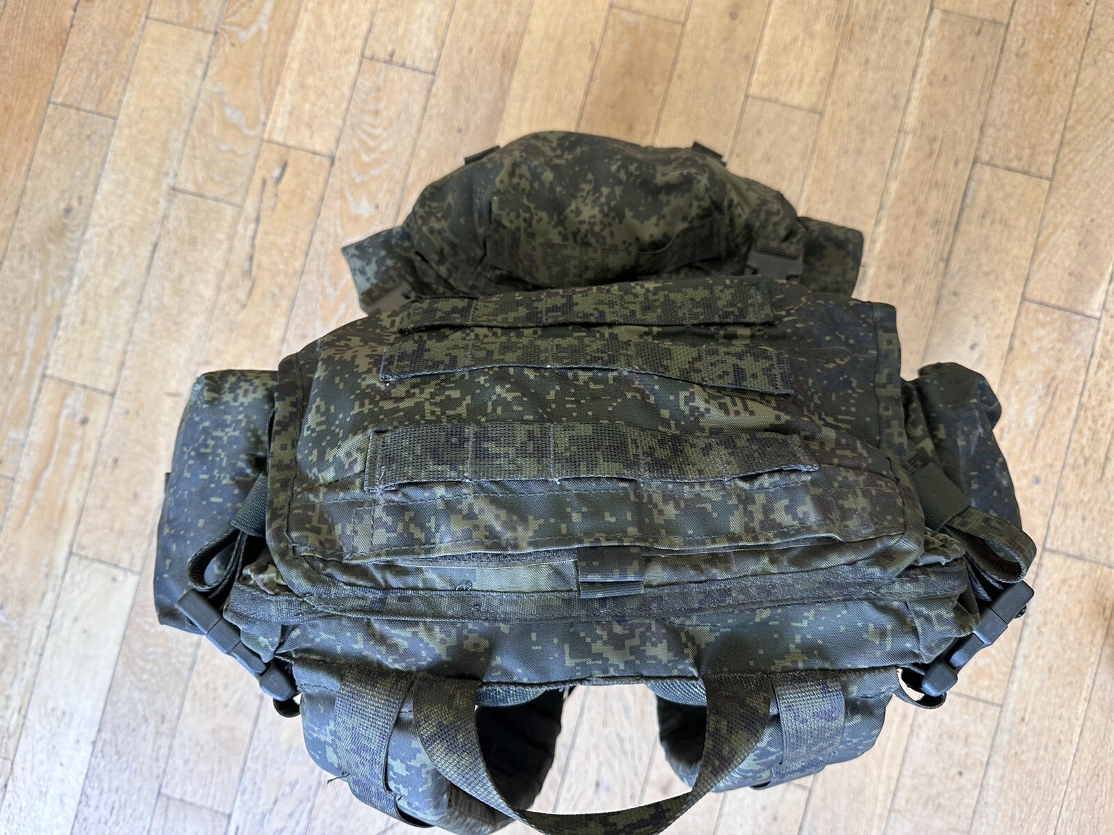 Russian Army Original Hiking Backpack 6SH117 25L + 7L Buttpaсk MOLLE ...