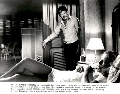LG350 Original Photo CHARLES BRONSON DOMINIQUE SANDA HOTEL SCENE IN ...