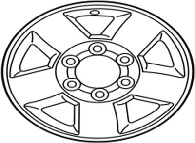 42611-35500 Toyota Wheel, disc 4261135500, New Genuine OEM Part | eBay