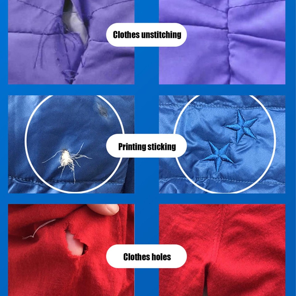 60ml Fabric Glue Mighty Mend it Fabric Glue Permanent Clear Washable ...