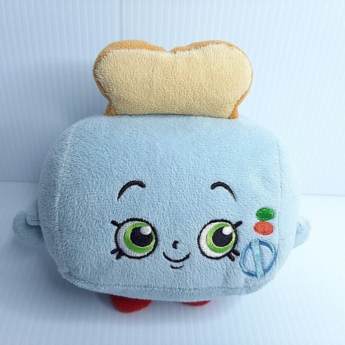 Just Play Shopkins 7" Toaster Plush Stuffed Animal Toy 2016 Baby Blue ...