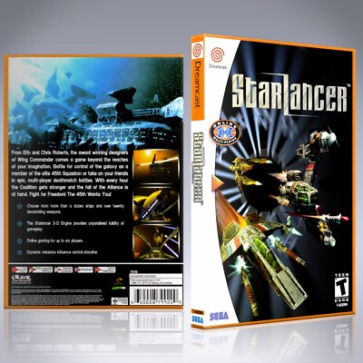 Dreamcast Custom Case - NO GAME - Star Lancer | eBay