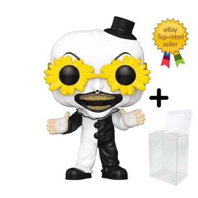 IN HAND Terrifier Art the Clown with Glasses Funko Exclusive Pop w ...