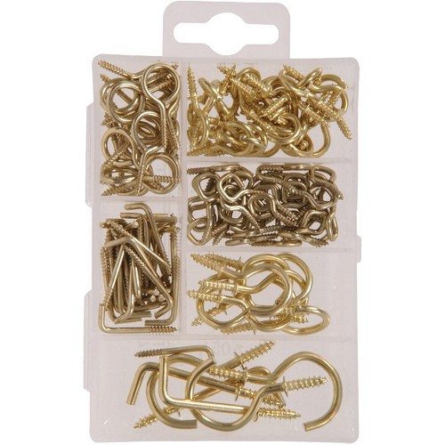 Hillman The Fastener Center Steel Hook Household Fastener Assortment ...
