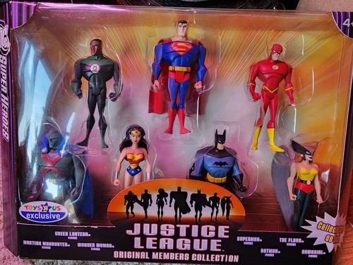 JUSTICE LEAGUE UNLIMITED ORIGINAL MEMBERS COLLECTION TOYS R US ...