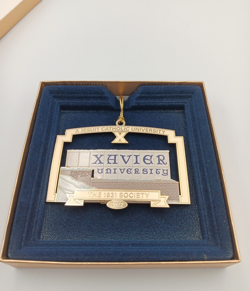 Xavier University 2022 Cincinnati Ohio Cutout Christmas Ornament 1831 ...