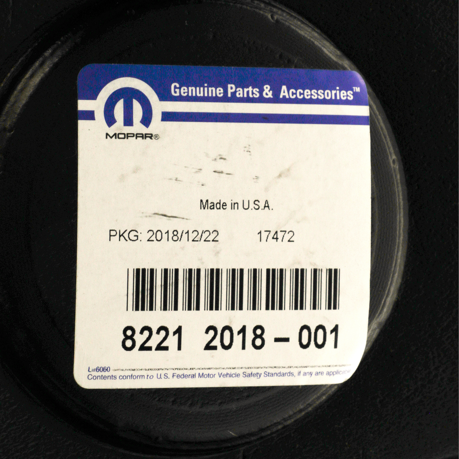 09-19 DODGE RAM 1500 TAILGATE RAIL PROTECTOR COVER LINER OEM NEW MOPAR ...