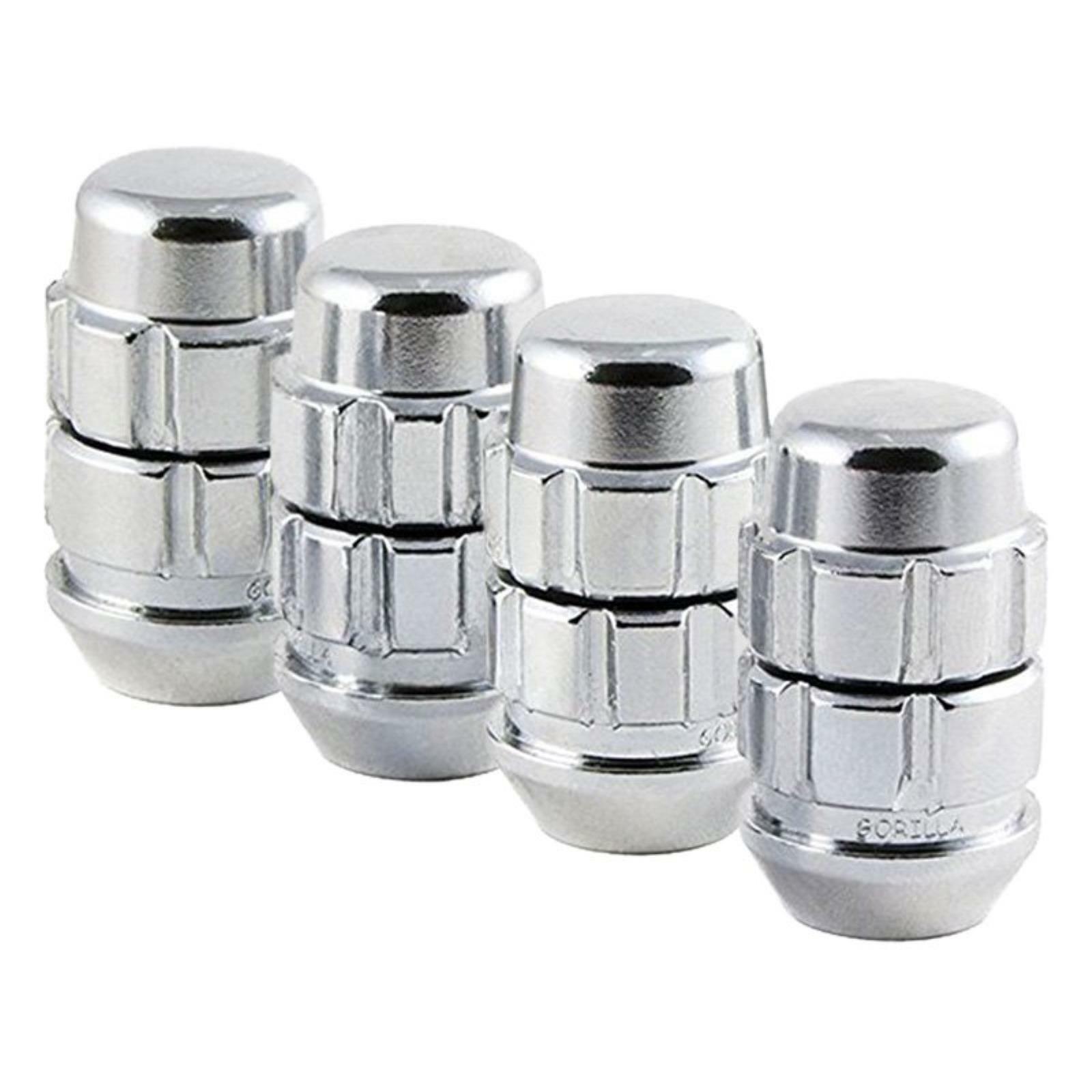 X2 Chrome Cone Seat Wheel Locks C879B0 Fits 1999-2018 Chevy Silverado ...