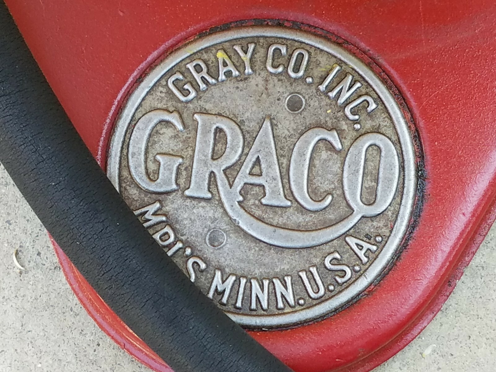 VINTAGE GRACO SERVICE STATION OIL DISPENSER LUBE AUTOMOBILE | eBay