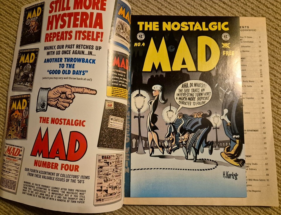 MAD MAGAZINE - LOT FROM 1970'S - USA - #170, #187, #18, #27 - VINTAGE ...
