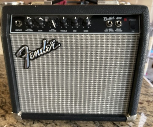 Vintage Fender Bullet Reverb Type PR-241 Guitar Amp 38W Electric Black ...