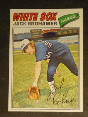 1977 Topps Jack Brohamer #293 White Sox 001 NM/MT or Better | eBay