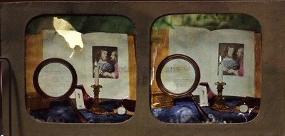 Nature Dead Still Life Religion Photography Coloured Diorama Stereo ...