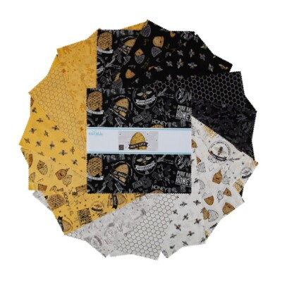 NIP - HTF - Bee's Life by Tara Reed for Riley Blake - 10" Inch Layer ...
