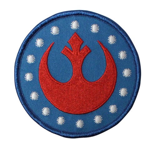 Star Wars Rebel Alliance Embroidered Iron On Patch - Officially ...