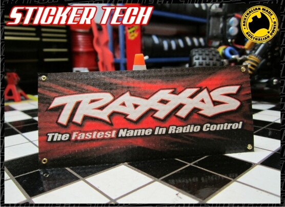 1/12 1/10 SCALE RC TRAXXAS RADIO CONTROL GARAGE WORKSHOP BANNER SUITS ...
