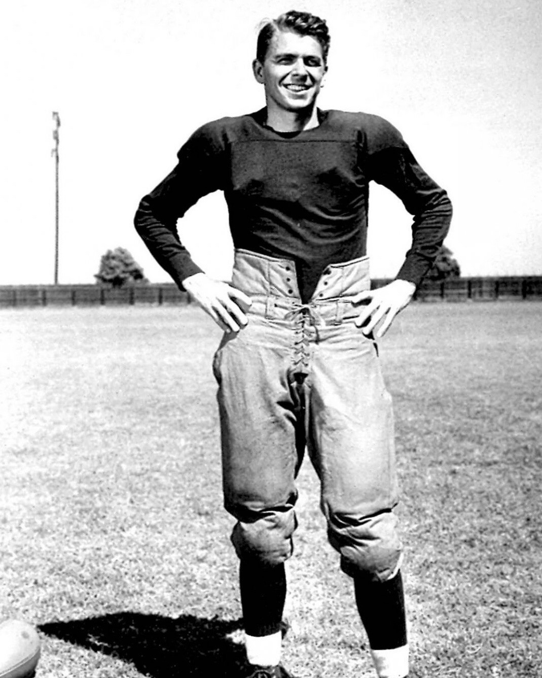 Young Ronald Reagan Football