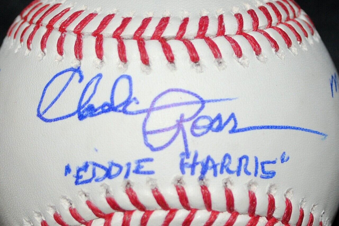 CHELCIE ROSS SIGNED OMLB "MAJOR LEAGUE MOVIE" INSCRIPTIONS MINT FREE ...