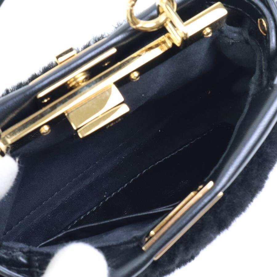 Auth FENDI Micro Peekaboo Crossbody Shoulder Bag Handbag Auth FENDI Micro Peekaboo Crossbody Shoulder Bag Handbag