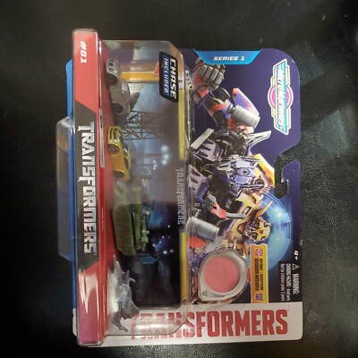 Micro Machines Transformers Series 1 #01 Translucent Bumblebee Chase ...