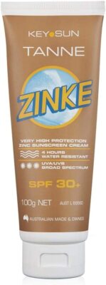 Keysun Tanne Zinke sunscreen cream SPF 30+, 100 g | eBay