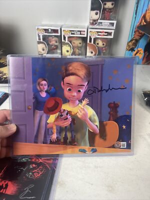 BAM BOX EXC SIGNED TOY STORY PRINT JOHN MORRIS "ANDY" VOICE ACTOR ...